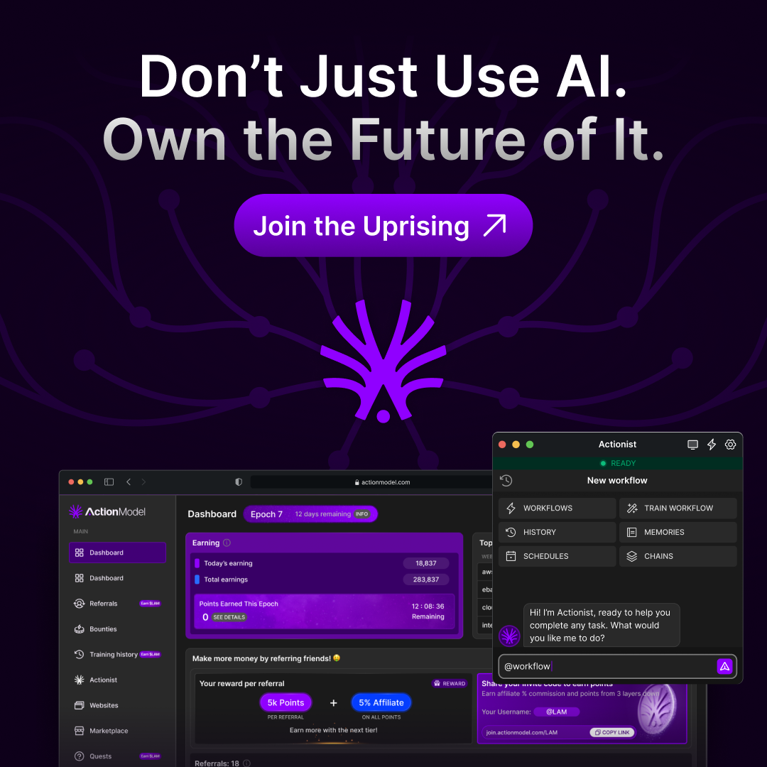 Sign Up | Action Model Dashboard